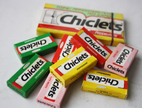 Les Chiclets : l'histoire colorée de ces petits bonbons gommeux ...