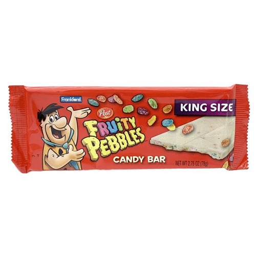 Us - Frankford Fruity Pebbles White Chocolate Bar- King Size 2.75oz x ...