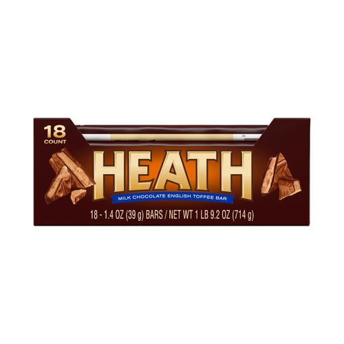 US - Hershey Heath Toffee Bar Standard 1.4oz (40g) x 18 Units - Québec ...