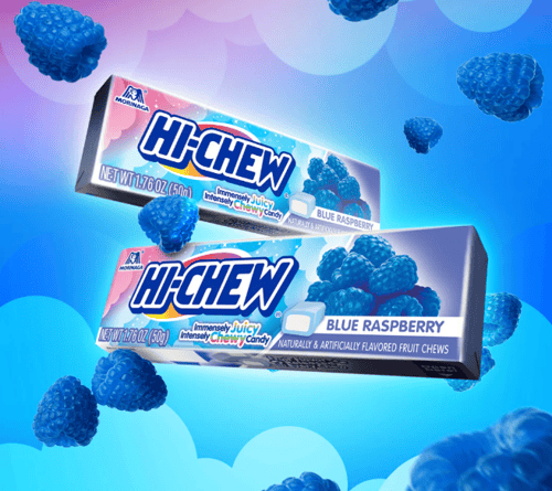 TAIWAN - Hi-Chew BLUE RASPBERRY 1.76oz (50g) x 15 units - Québec Candy ...