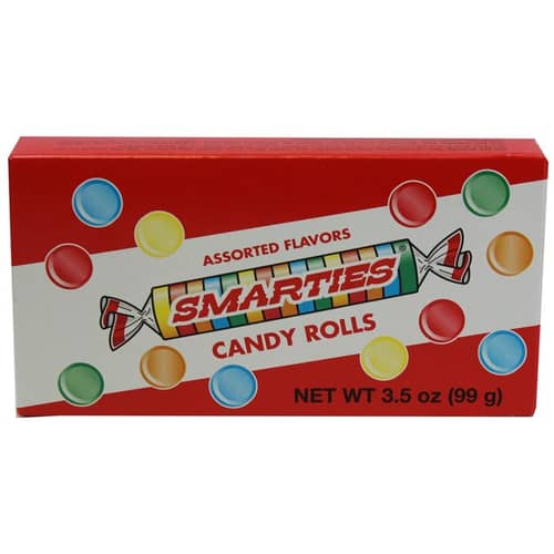 Theater Box - Smarties 3.5oz (99g) x 12 units - Québec Candy ...